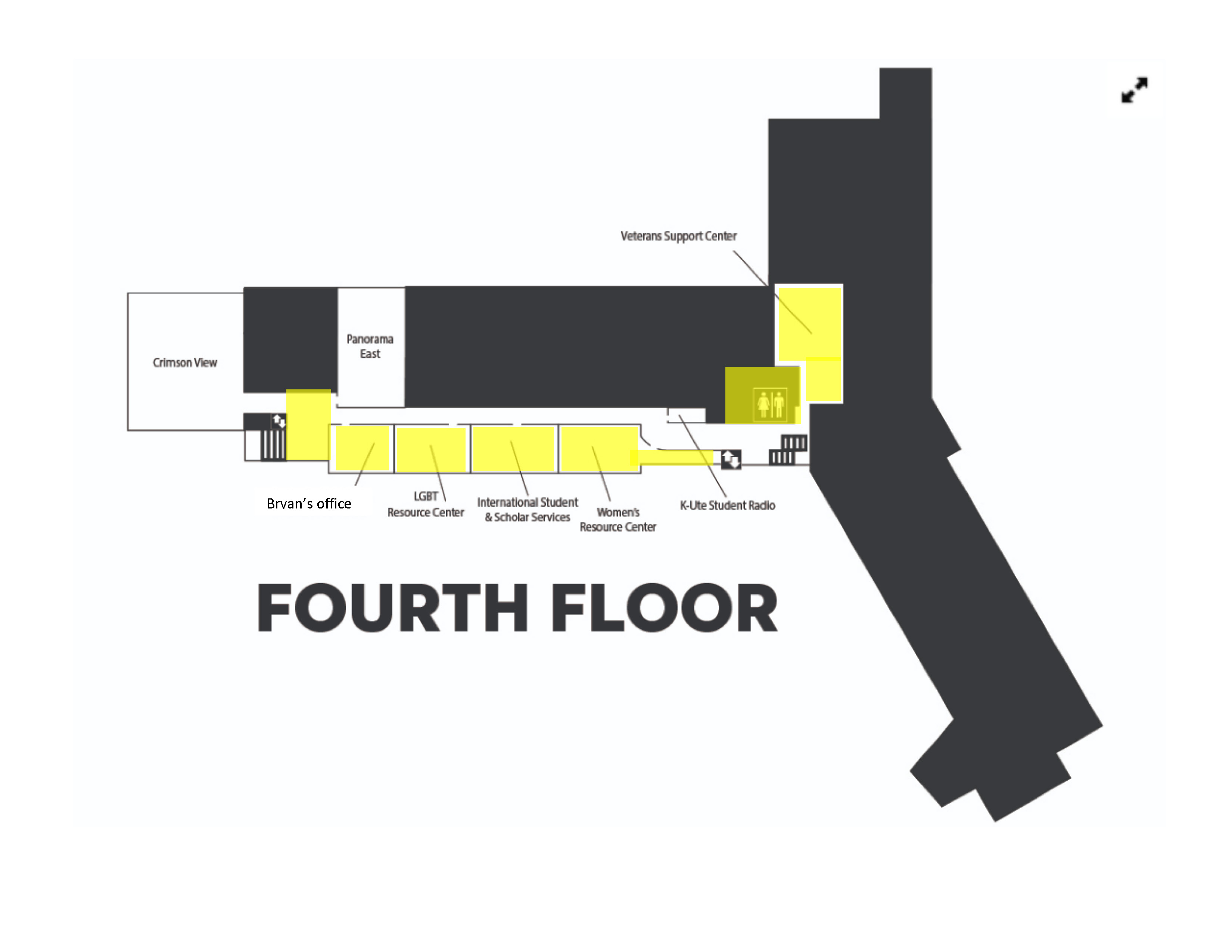 Work Area Maps – University of Utah Student Union